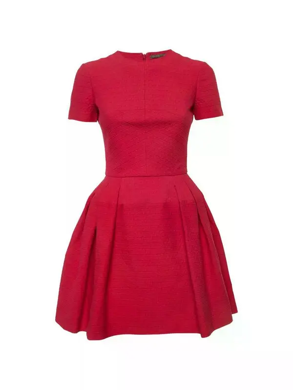 Alexander McQueen Jacquard Mini Dress