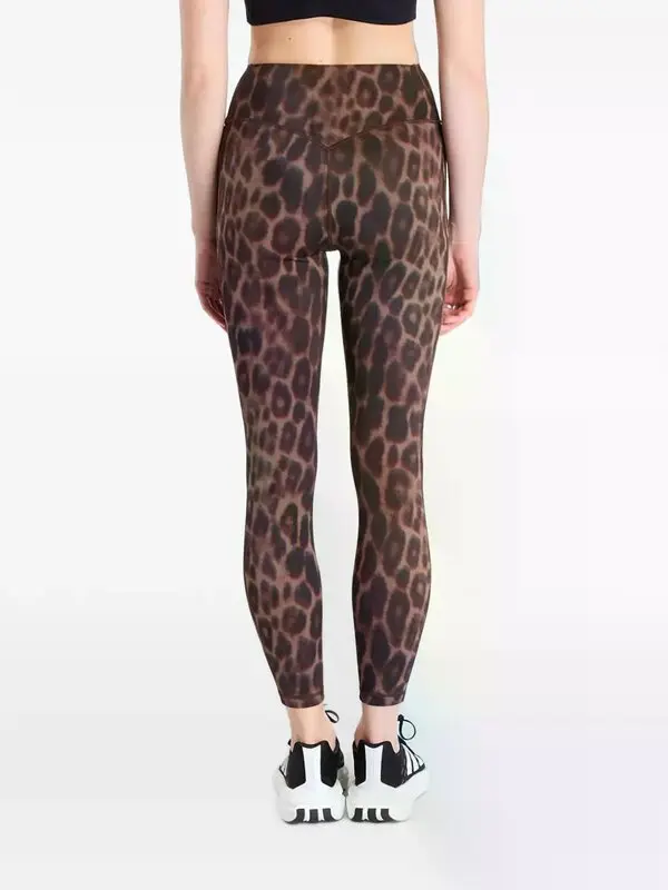 Adidas Optimé Power Leopard-print Leggings