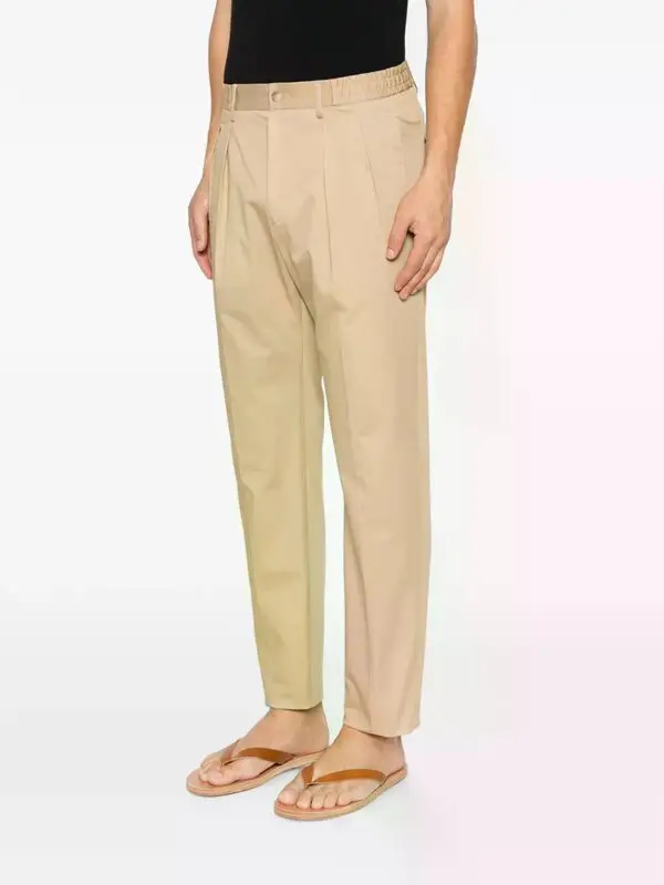 Tagliatore Pleated Straight-leg Trousers