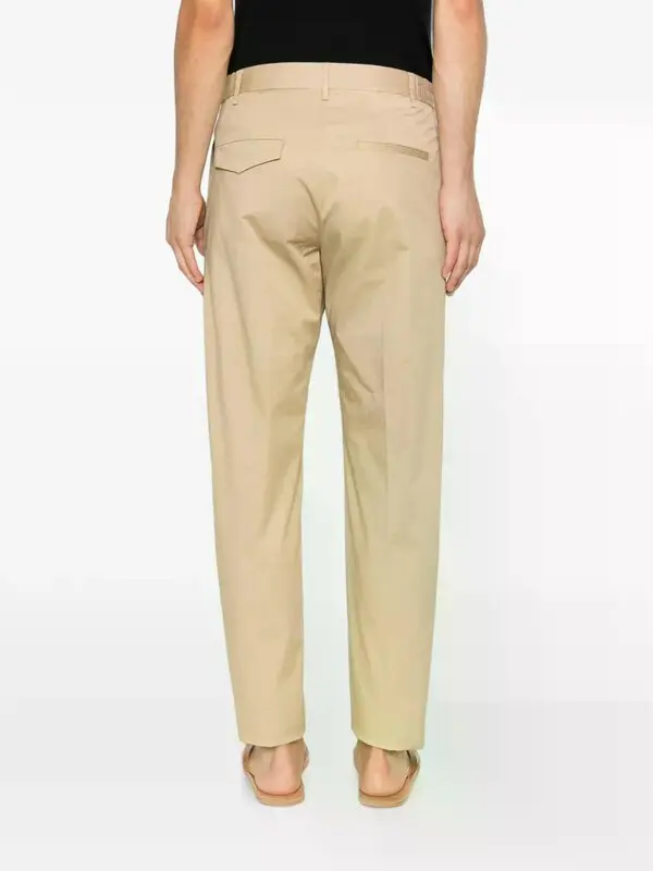 Tagliatore Pleated Straight-leg Trousers