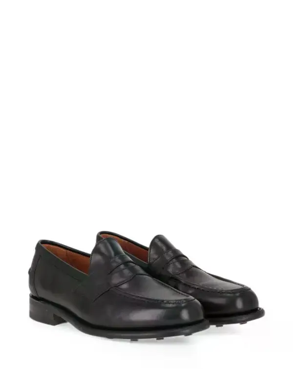 Todd Snyder X Sanders Tassel Penny Leather Loafers
