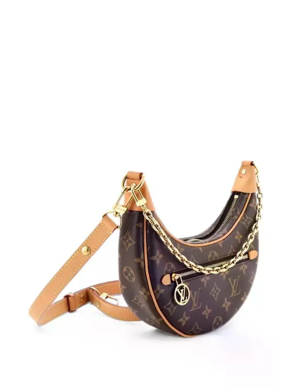 LOUIS VUITTON Monogram Canvas Loop Hobo Bag
