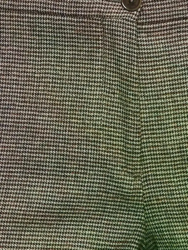 Etro Houndstooth Cropped Trousers
