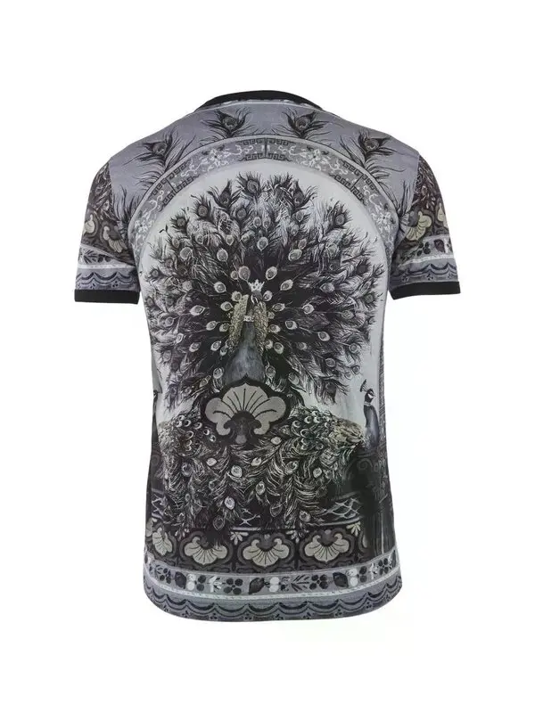 Dolce & Gabbana Peacock-print T-shirt
