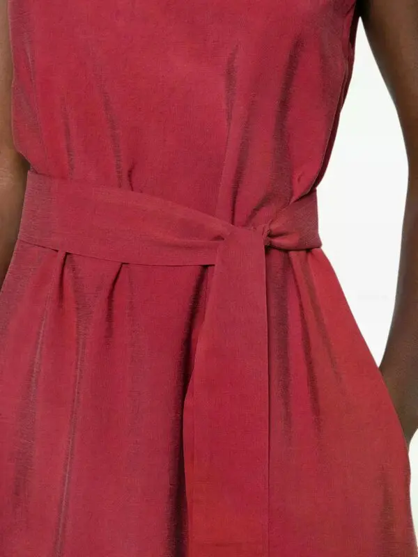 MOUTAKI Belted Maxi Dress