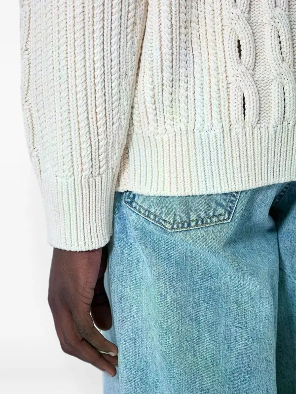 Lacoste Cable-knit Cardigan