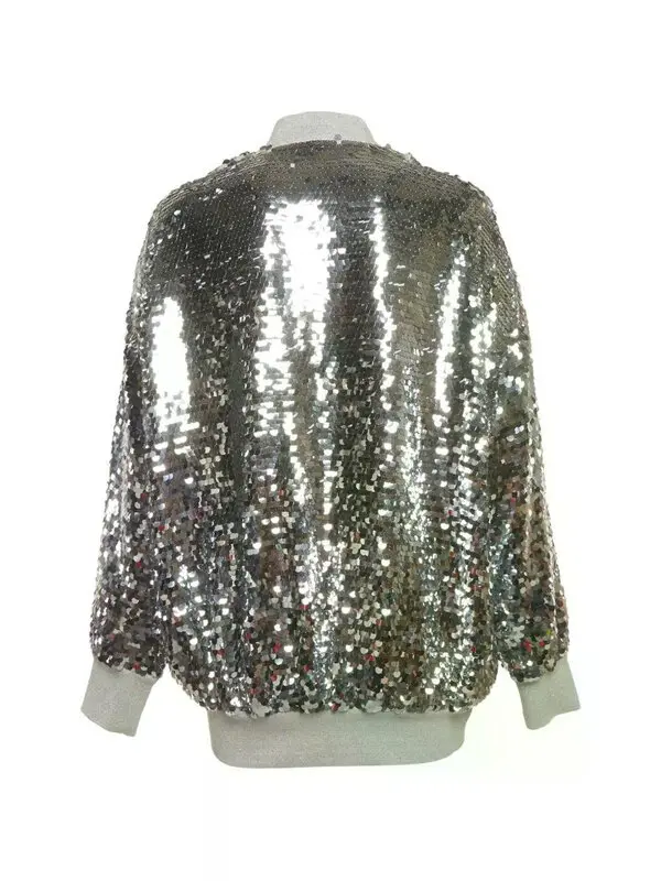 Moschino Sequin-embellished Bomber Jacket