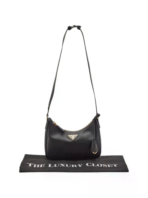 Prada Re-edition Saffiano Leather Shoulder Bag