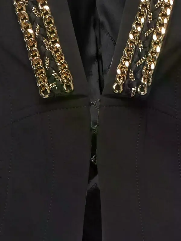Elisabetta Franchi Chain-trim Blazer