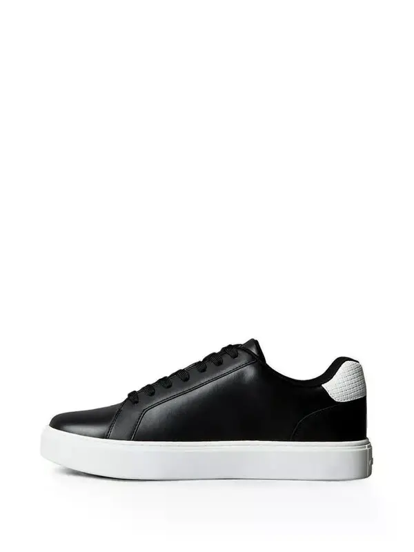 Calvin Klein Print Leather Sneakers