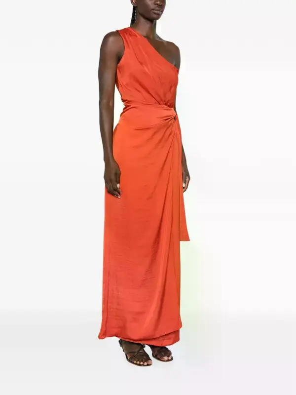 MOUTAKI One-shoulder Maxi Dress
