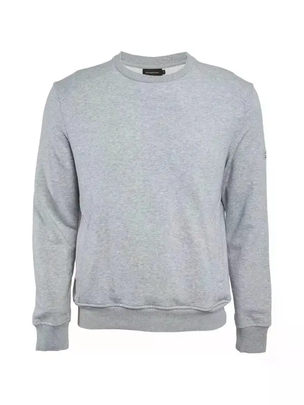 Ermenegildo Zegna Long-sleeve Cotton Sweatshirt - Grey