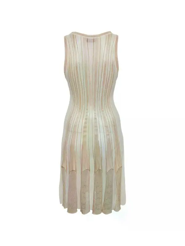 Missoni Lurex Knit Flared Mini Dress