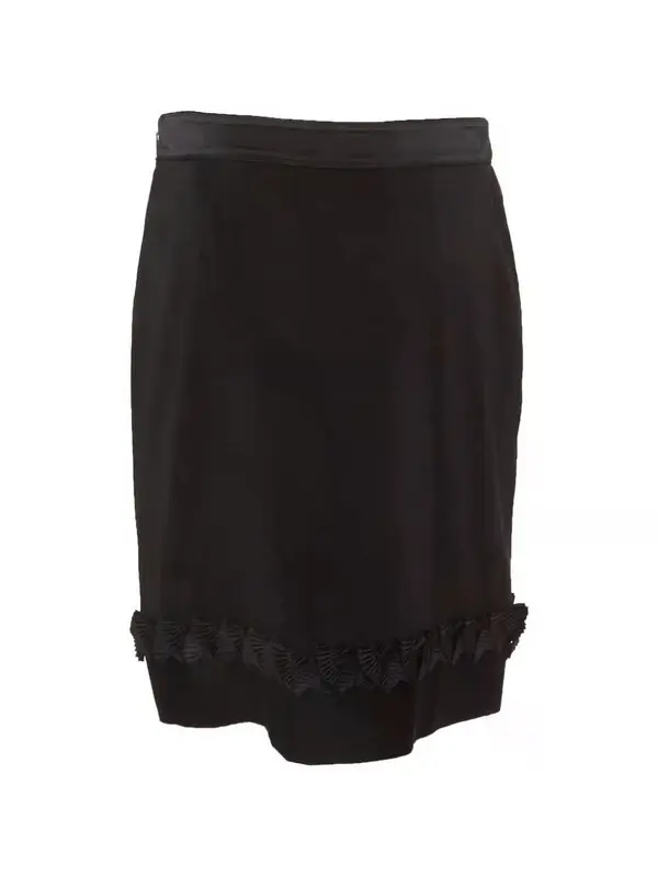 Burberry Ruffle-trim Midi Skirt