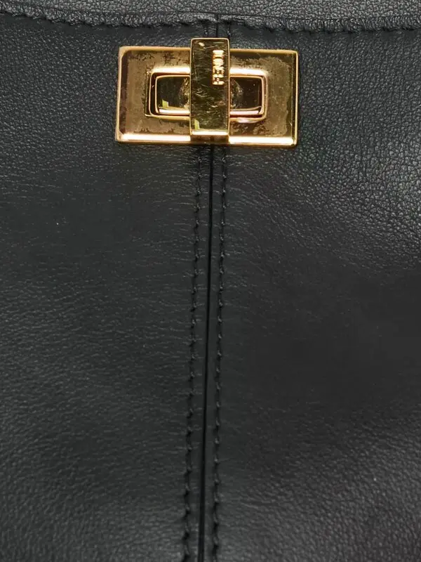 Fendi 2020 Guitar Leather Cross Body Bag