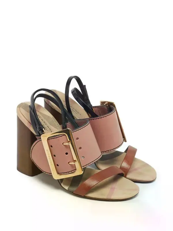 Burberry Buckled Ankle-strap Sandals