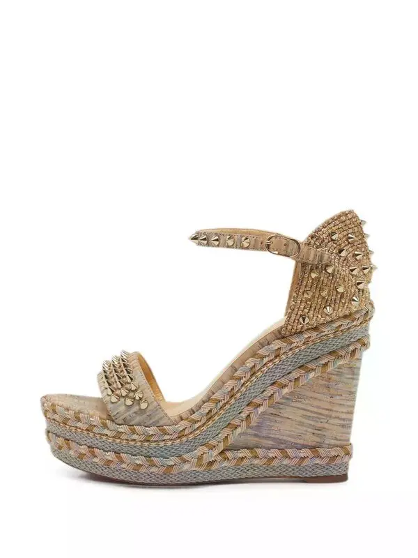 CHRISTIAN LOUBOUTIN Madmonica Espadrilles - Neutrals