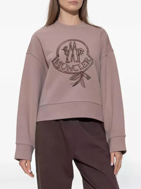 Moncler Embroidered Logo Sweatshirt