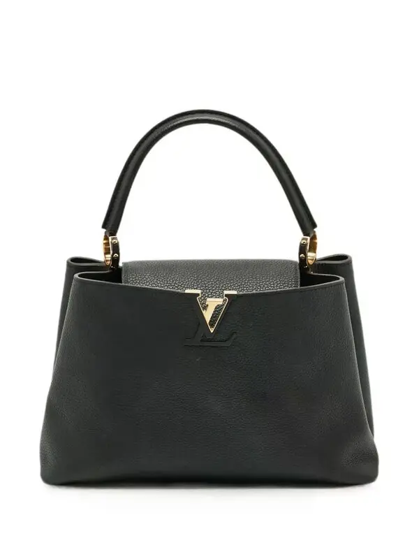 LOUIS VUITTON Capucines Mm Handbag - Black