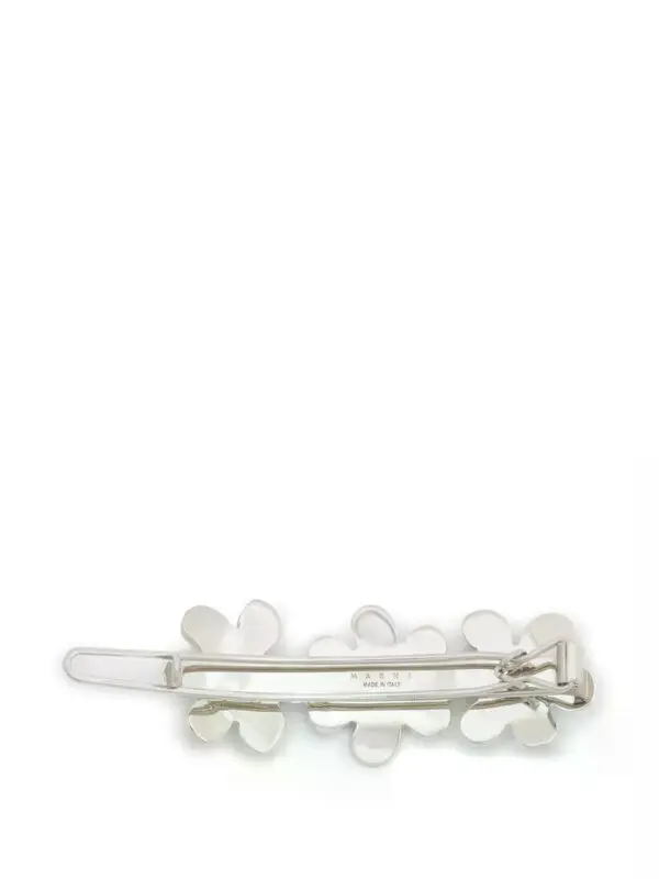 Marni Rhinestone Embellished Daisy Hair Slide