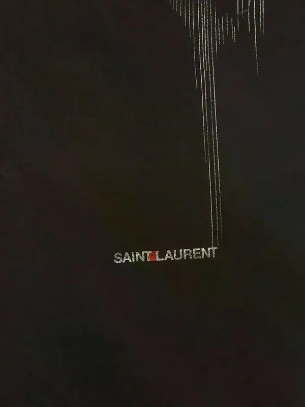 Saint Laurent Logo Print T-shirt