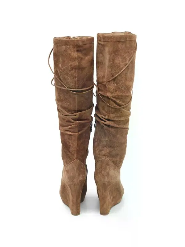 LE SILLA Tassel Detail Knee-length Boots - Brown