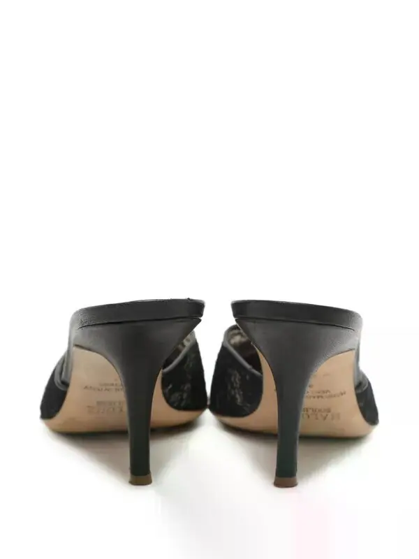 MALONE SOULIERS Missy Embellished Lace Mules