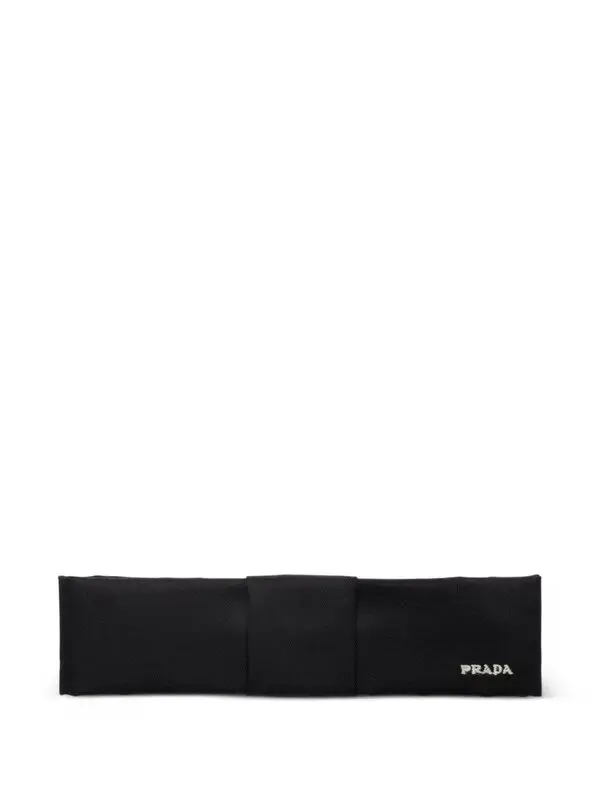 Prada Re-nylon Hair Clip - Black