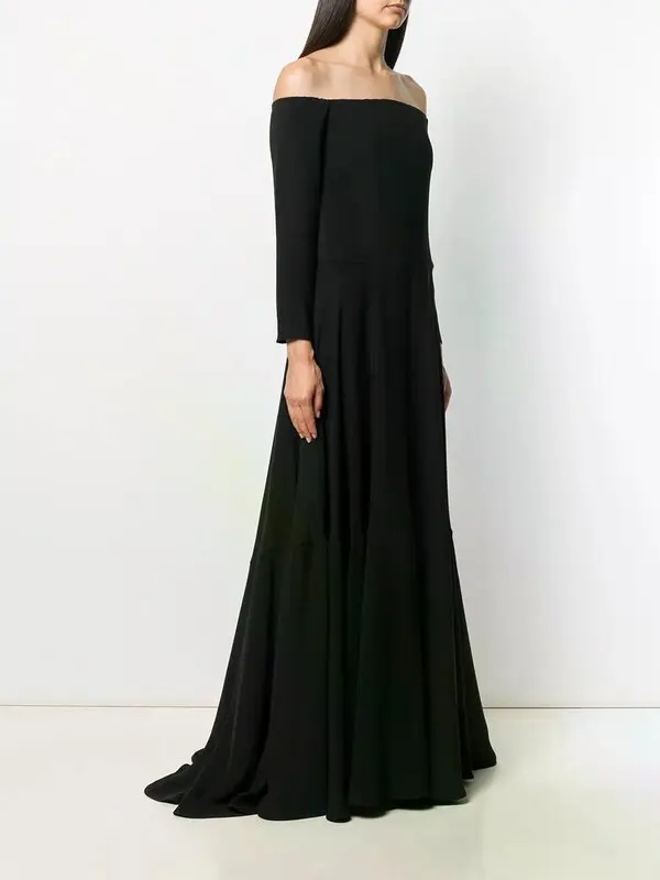 Valentino Garavani Off-shoulder Long Dress