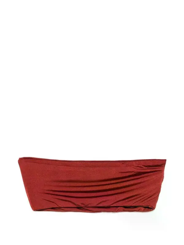 MOUTAKI Ruched Strapless Bikini Top