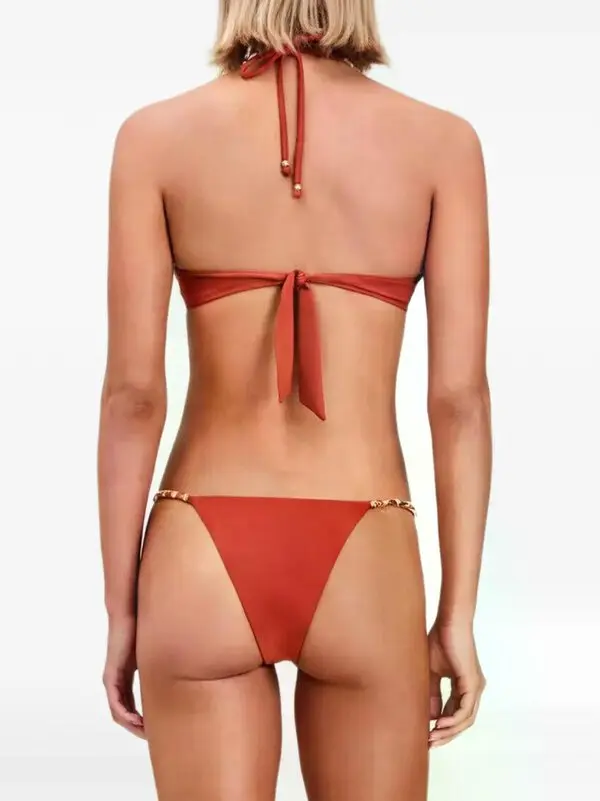 Devon Windsor Genesis Bead-embellished Bikini Short