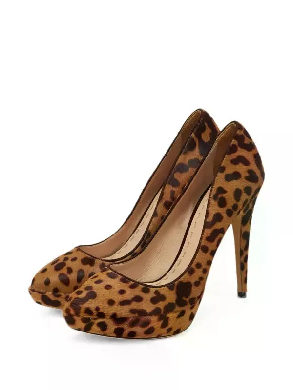 Miu Miu Leopard-print Calf Hair Pumps