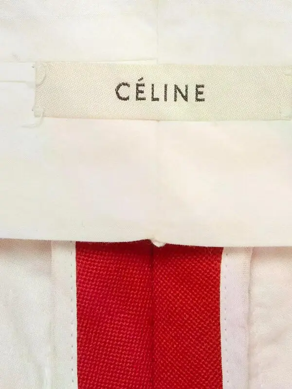 Celine Wool Pleated Wide-leg Trousers