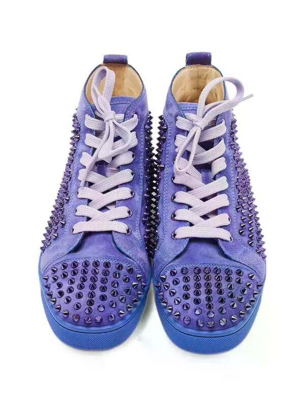 CHRISTIAN LOUBOUTIN Louis Spike-embellished Sneakers
