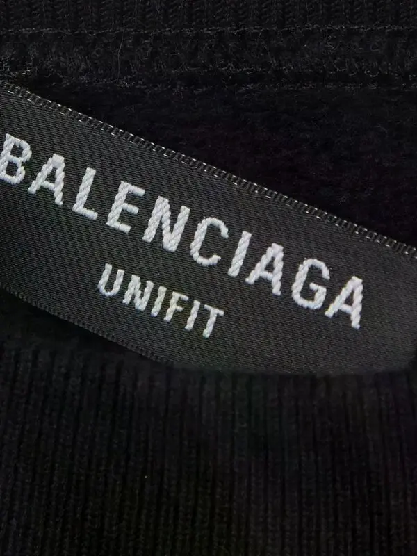 Balenciaga Embroidered Oversized Sweater