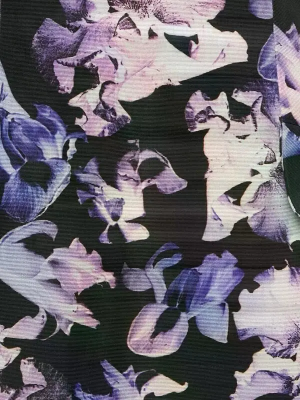 Alexander McQueen Floral Print Mini Dress