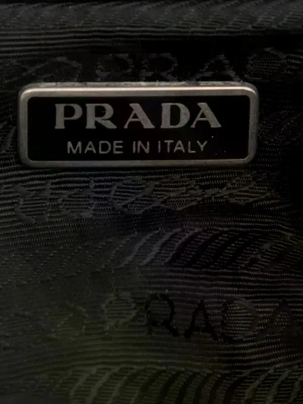 Prada 2000-2013 Tessuto Kiss Lock Frame Coin Pouch