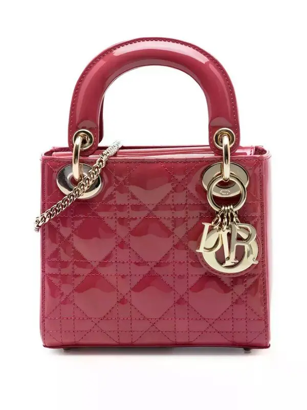 Dior Mini Lady Satchel - Red
