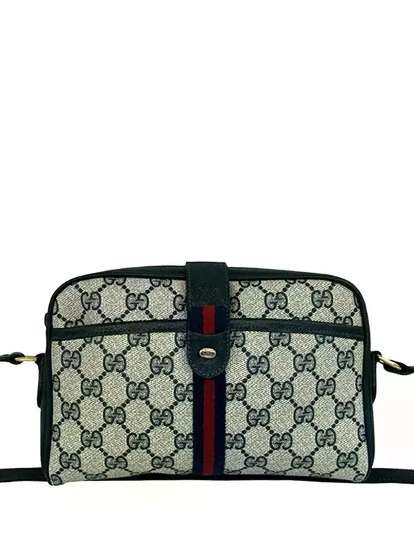 Gucci Gg Supreme Web Crossbody Bag