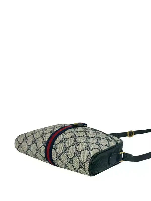 Gucci Gg Supreme Web Crossbody Bag