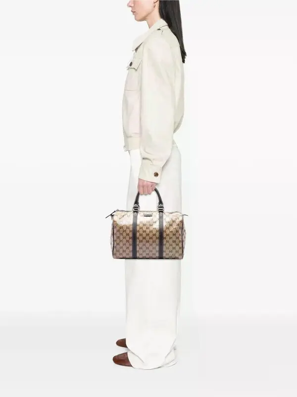 Gucci Medium Gg Crystal Joy Boston Bag