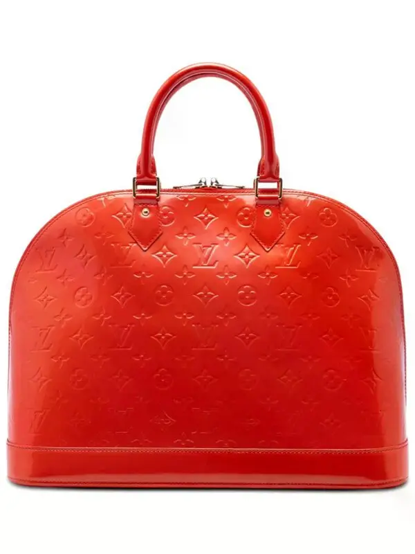 LOUIS VUITTON Monogram Vernis Alma Gm Handbag