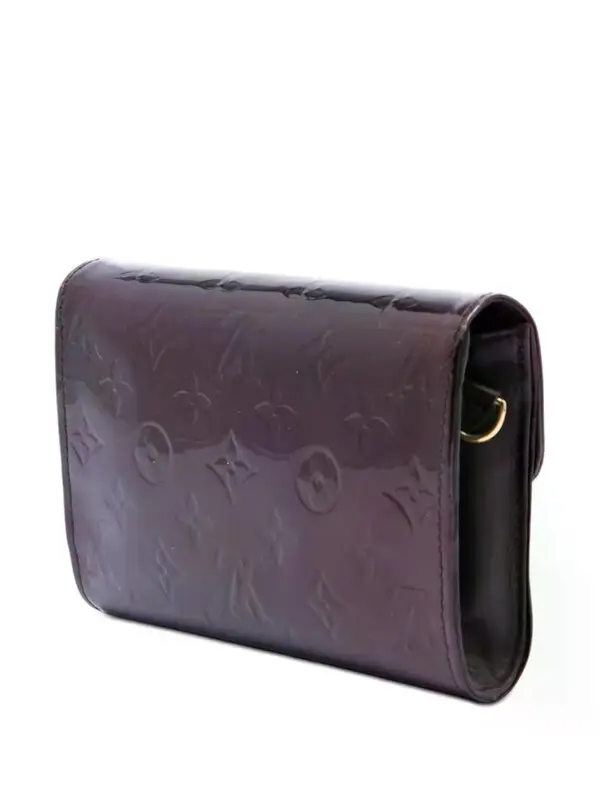LOUIS VUITTON Monogram Vernis Bel Air Pochette Crossbody Bag