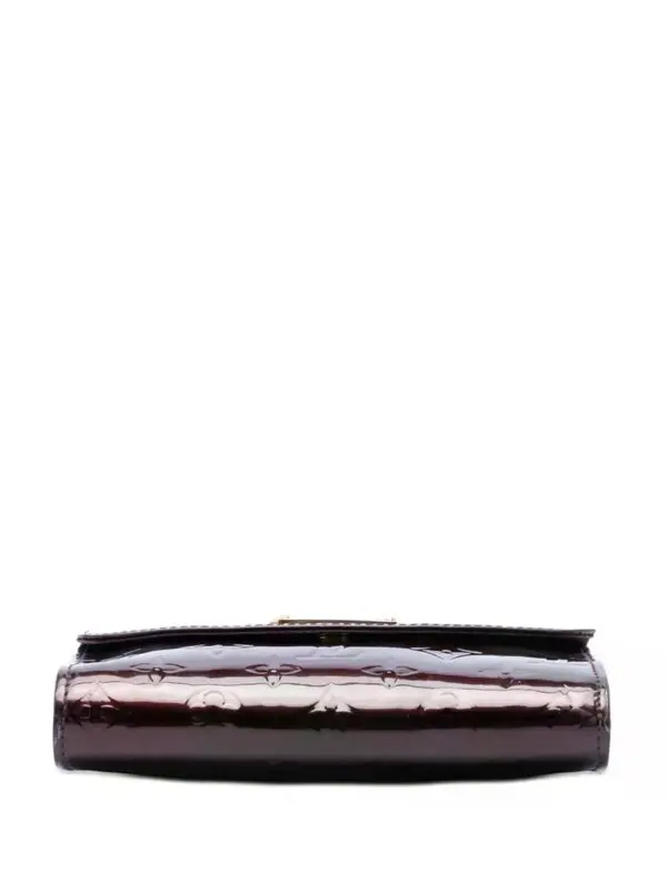 LOUIS VUITTON Monogram Vernis Bel Air Pochette Crossbody Bag