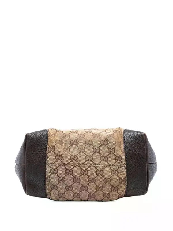Gucci Gg Canvas Gg Charm Tote Bag