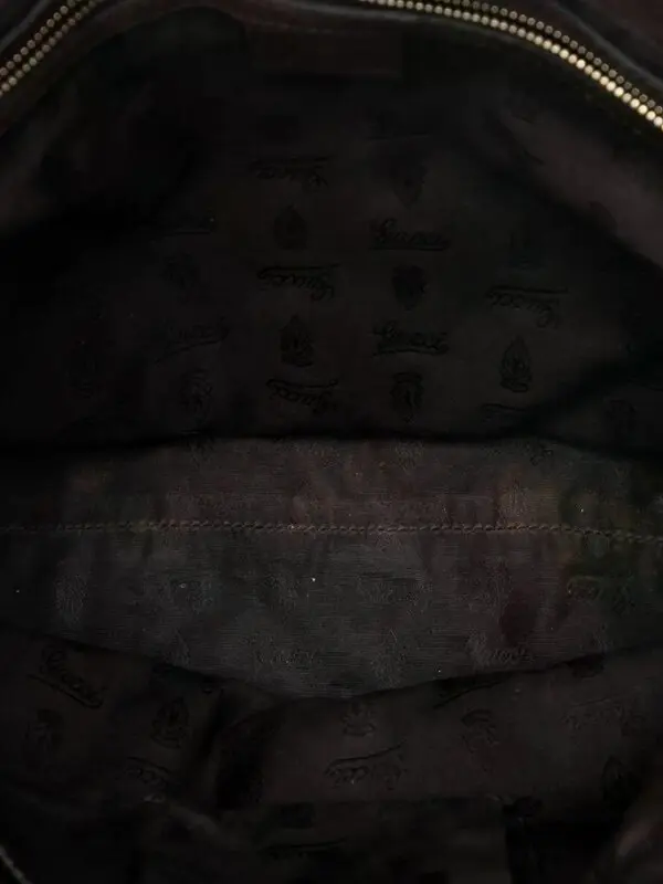 Gucci Gg Canvas Gg Charm Tote Bag