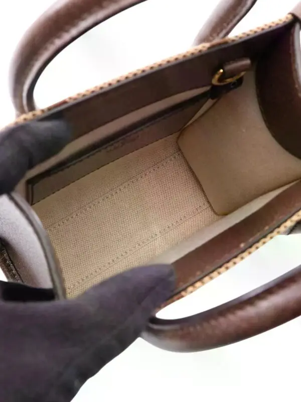 Gucci Mini Jumbo Gg Canvas Web Satchel