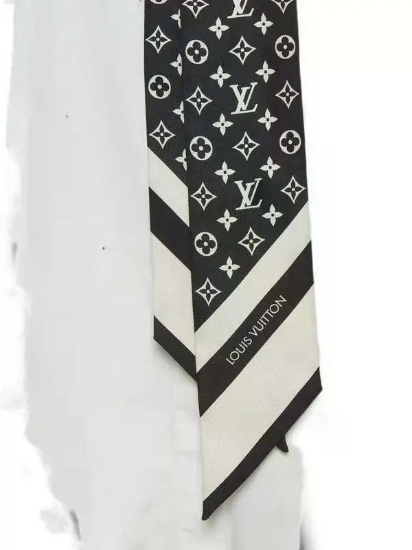 LOUIS VUITTON Monogram Scarf Detail Shirt