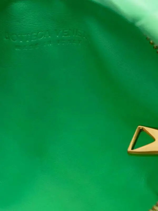 Bottega Veneta Candy Nappa Intrecciato Jodie Hobo Bag - Green
