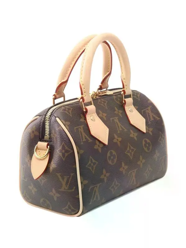 LOUIS VUITTON Monogram Speedy Bandouliere 20 Satchel - Brown